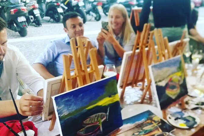 2 hours Painting Class with Local Artist in Private Studio - The Social and Culinary Touch