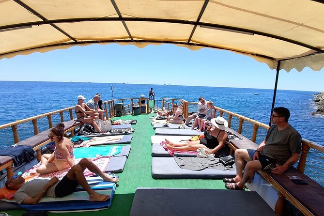Alanya Relaxing Boat Tour with Lunch, Soft Drinks & Transfer - FAQs