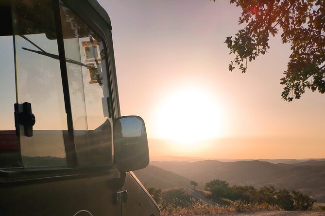 Algarve Sunset Safari Tour from Albufeira - Sunset Over the Mountains