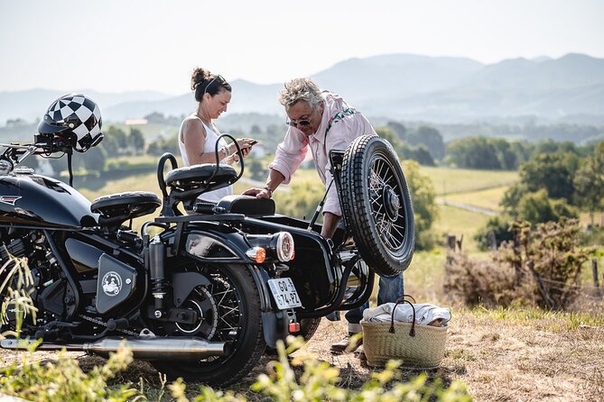 Discovery of the Basque Country by sidecar with private driver - Authentic Experience and Local Atmosphere