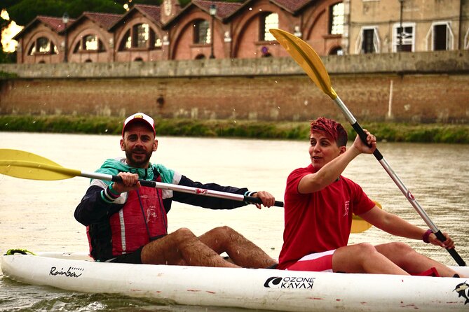 Kayak tour on the river Arno, Pisa (aperitif upon request) - FAQ
