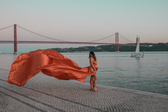 Lisbon Flying Dress & Fashion Photoshoot at iconic places - The Sum Up