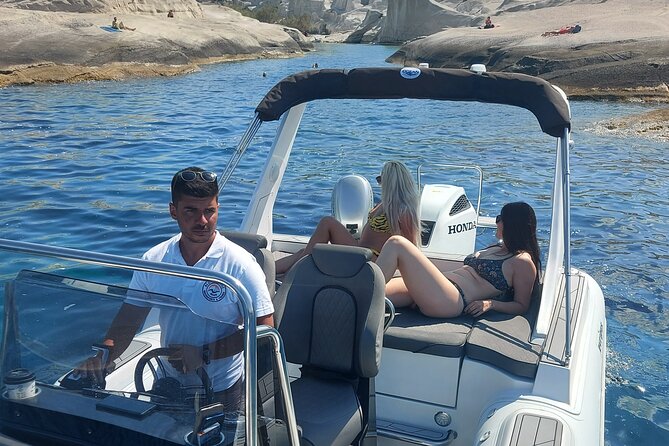Milos Island: Private Boat Rental in Milos Greece with no licence - The Milos Experience in Depth