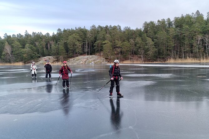 Nordic Ice Skating on a Frozen Lake in Stockholm - FAQs