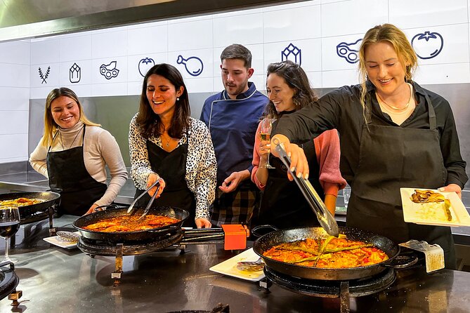 Paella Cooking Class, Wine Tasting & Central Market in Valencia - Frequently Asked Questions