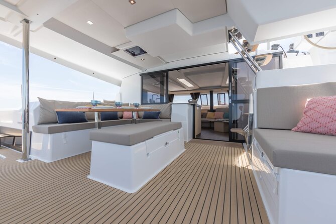 Private 5-Hour Cruise on Brand-New Luxury Catamaran in Mykonos (max 19 guests) - The Sum Up