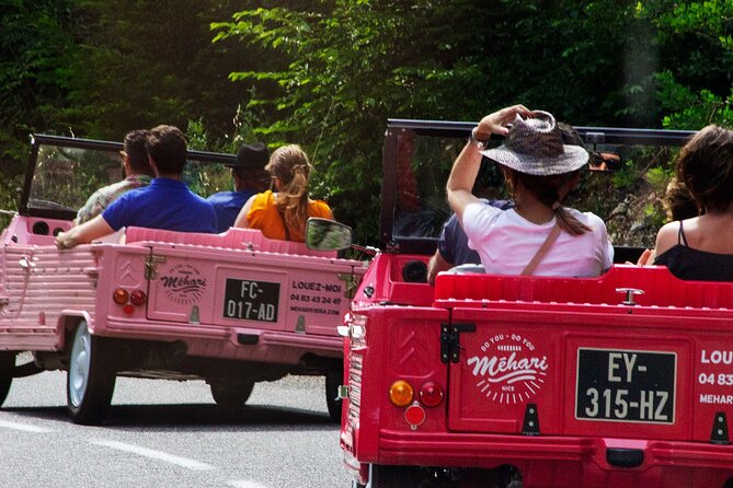 Private excursion in electric Méhari from Nice to Eze village - Authenticity and Comfort in a Vintage Vehicle