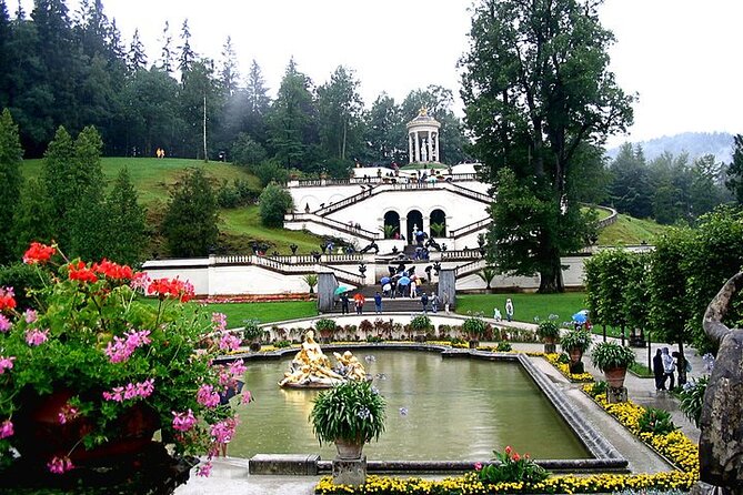 Private Linderhof Castle, Entry-Ticket - optional Toboggan Run - The Sum Up
