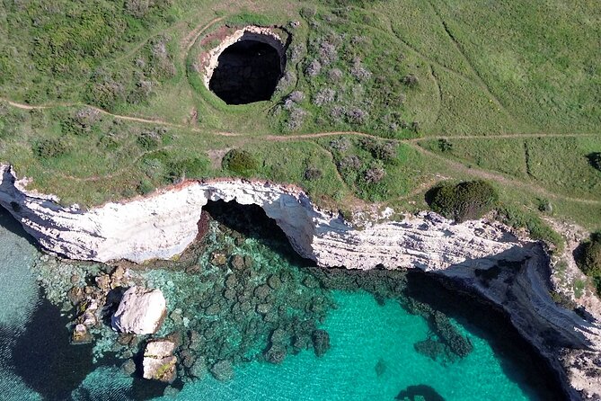 PRIVATE Tour from Otranto to Mulino d'Acqua Bay and Grotta Sfondata - The Experience Provider
