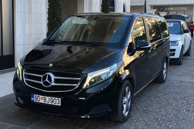 Private Transfer from Kotor or Perast to Dubrovnik airport - The Vehicle and Comfort