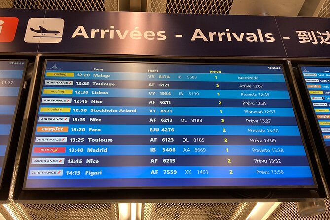 Private Transfer from Roissy CDG Airport to Disneyland Paris - The Booking and Cancellation Policy
