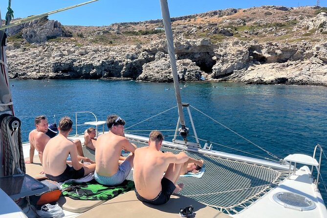 Rhodes: Half Day Sailing Catamaran Cruise with drinks - FAQs