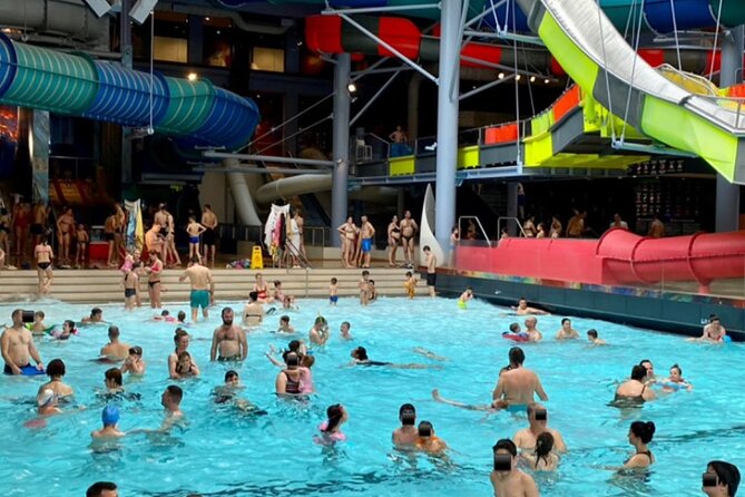 Transfer and Full Access All Day at Therme Spa Bucharest - FAQs