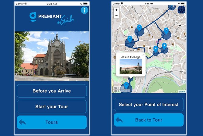UNESCO Teplice - Premiant eGuide APP - FAQ