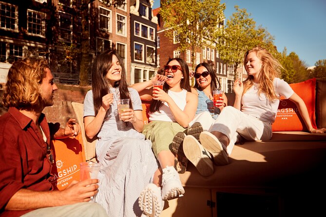 Amsterdam Luxury Open Boat Canal Cruise with Unlimited Drinks - The Sum Up