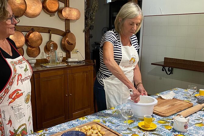 Authentic cooking class on a farm with a view of Sorrento. - FAQs