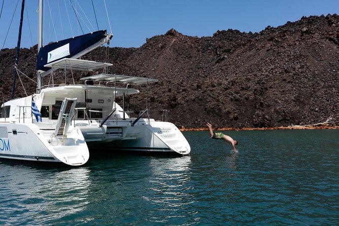 Caldera Cruise with Swim Stops, BBQ on board and drinks! - FAQs about the Caldera Cruise with Swim Stops