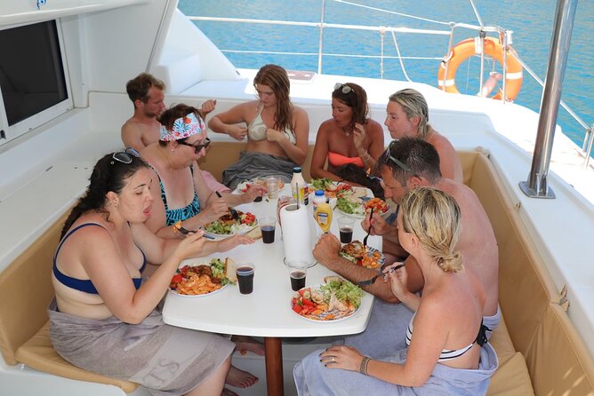 Catamaran Cruises Rhodes - 6 Hours Day Cruise ALL INCLUSIVE - Reviewing the Crowd and Atmosphere