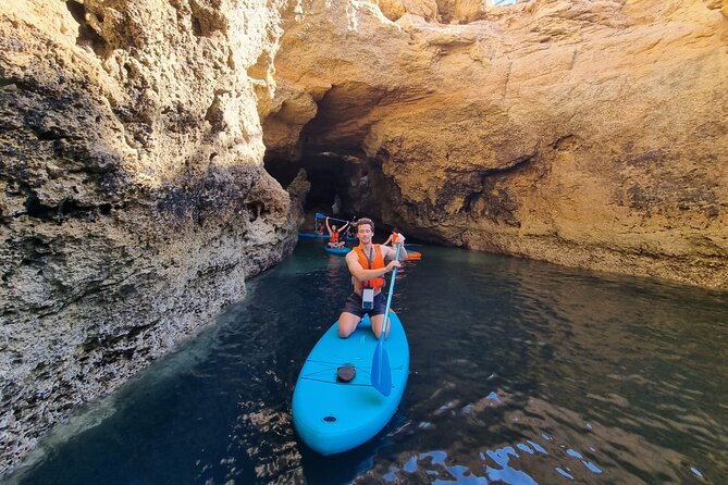 From Faro Adventure at Benagil Cave by 9 inch Paddle Board - FAQ