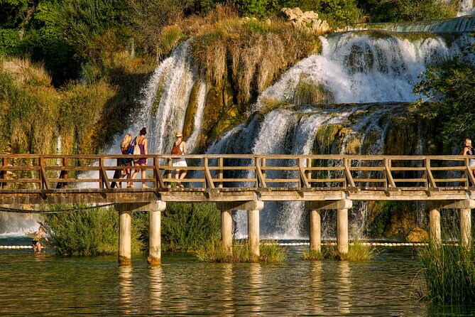 From Zadar: Krka National Park and Waterfalls Day Trip - Transportation, Duration, and Group Size