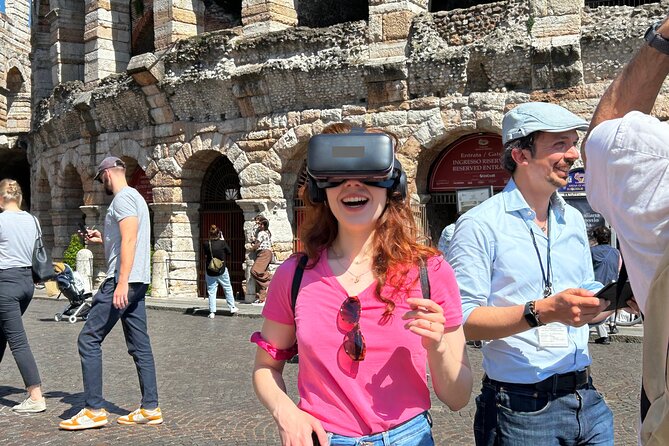 Guided tour of the Verona Arena with Virtual Reality - Concerns and Limitations