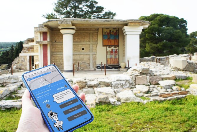 Knossos Palace Self-Guided Treasure Hunt & Tour - Details About the Experience