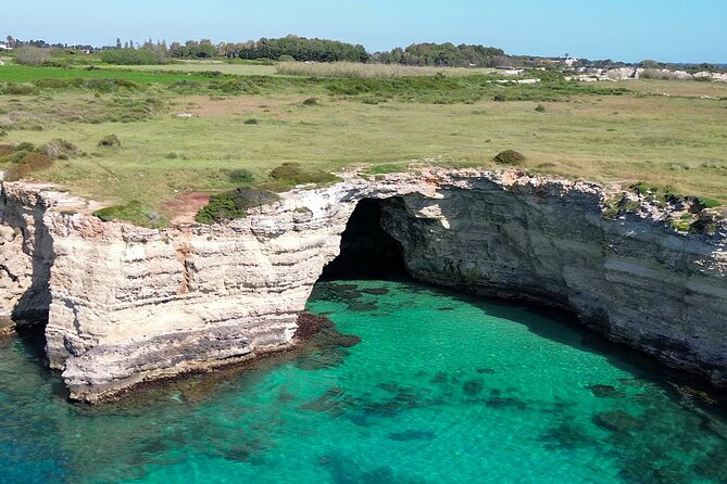 PRIVATE Tour from Otranto to Mulino d'Acqua Bay and Grotta Sfondata - The Sum Up