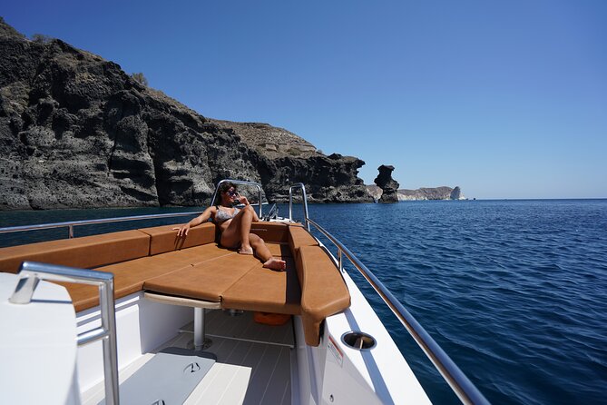 Santorini Half Day MotorCruiser Private Cruise incl. Meal,Drinks &Free Transport - Final Word