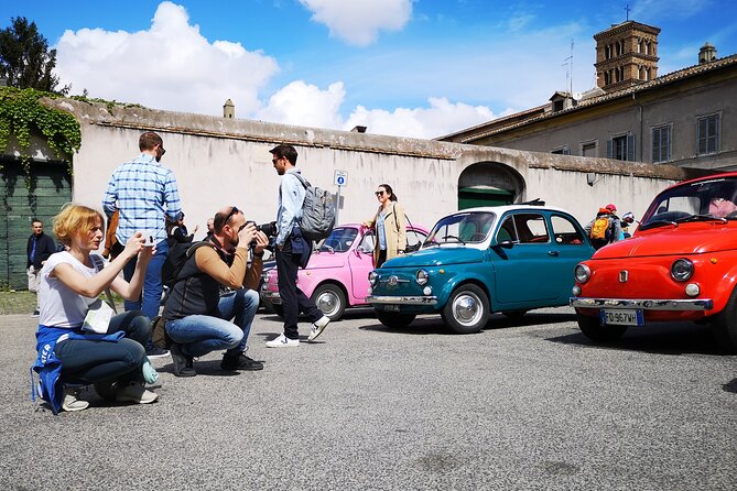 The ORIGINAL Fiat 500 Paparazzi Photo Shooting Tour in Rome - The Sum Up