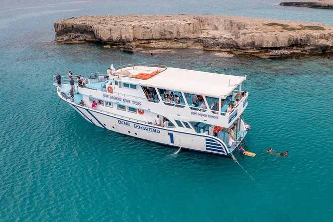 Blue Lagoon trip with slide & music departing from Latchi harbour - FAQs