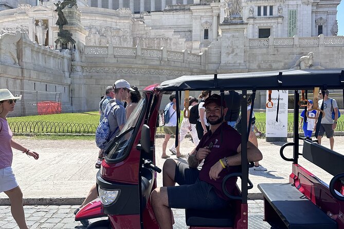 E-Tuk Tour: Highlights of Rome - FAQ