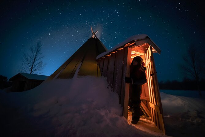 From Kakslauttanen:Northern Lights tour to Lake Inari, inc dinner - The Sum Up