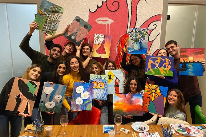 Paint & Wine Experience in Piazza Navona - FAQ