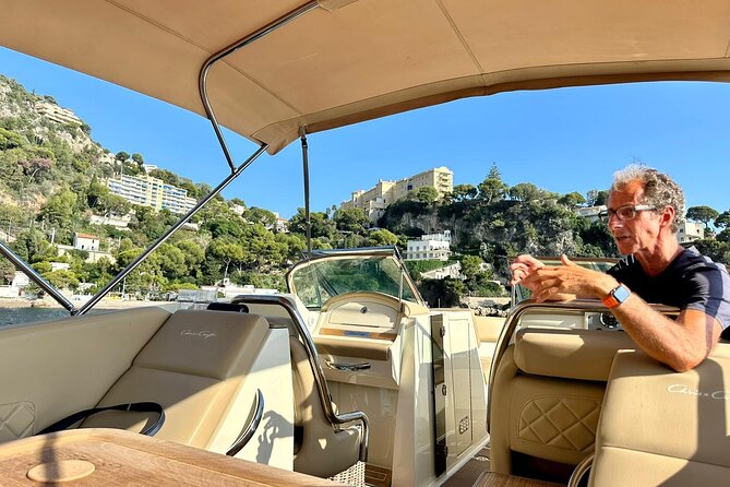 Private Luxury Boat Tour of the Beautiful Riviera Nice / Monaco - Sunset Option: Lighthouse