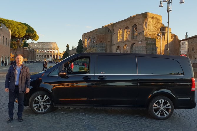 Private Transfer from Civitavecchia port to Fiumicino airport van Mercedes V - FAQ
