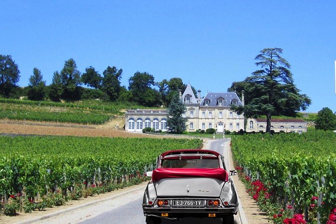 Private wine trip to Saint-Emilion aboard vintage French presidential car - FAQ