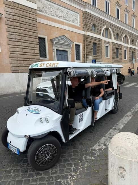 6H Rome: Complete Daily Tour on a Golf Cart with Roman Lunch - The Itinerary Breakdown