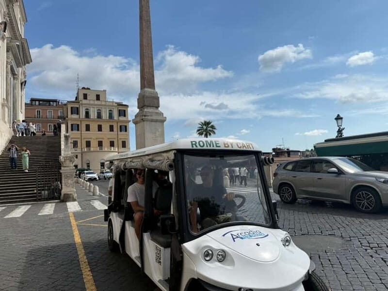 6H Rome: Day Tour Complete on a Golf Cart with Seated Lunch - Detailed Breakdown of the Itinerary