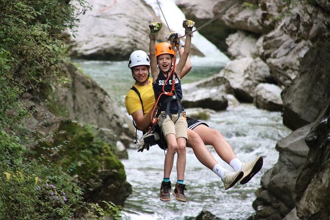 Bovec Zipline - canyon Ucja - the longest zipline in Europe - The Sum Up