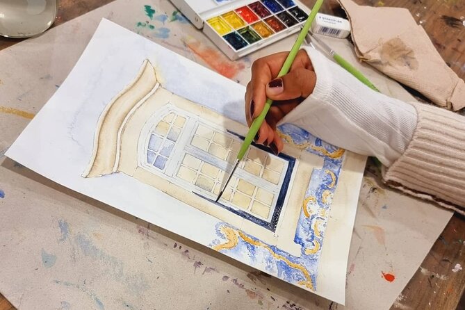 Create Watercolour With Hugo do Lago in Porto - The Sum Up