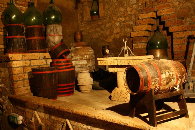 Aperitif in the famous underground caves of Orvieto - The Sum Up