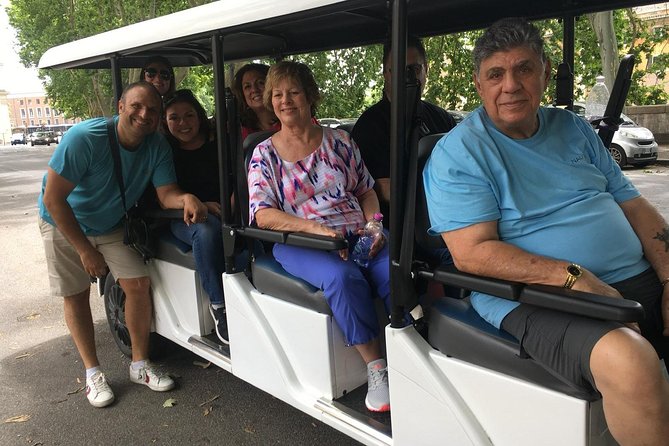 Rome 4 hours Golf Cart Private Sight Seeing Group Tour - FAQ