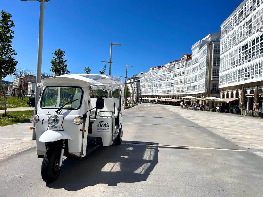 A Coruña: VIP Tuk Tuk tour - The Itinerary in Detail