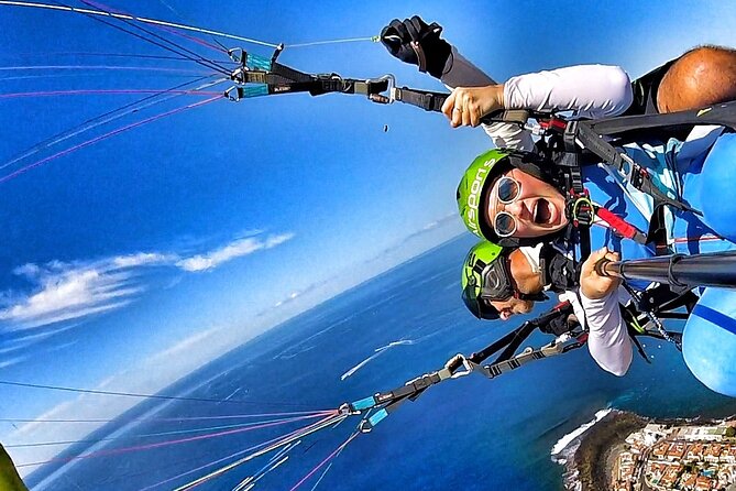 Acrobatic Paragliding Tandem Flight above south Tenerife - What to Expect from Your Paragliding Adventure in Tenerife