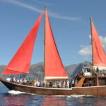 Adeje: Whale Watching Tour to Los Gigantes with lunch & swim - The Boat and Its Atmosphere