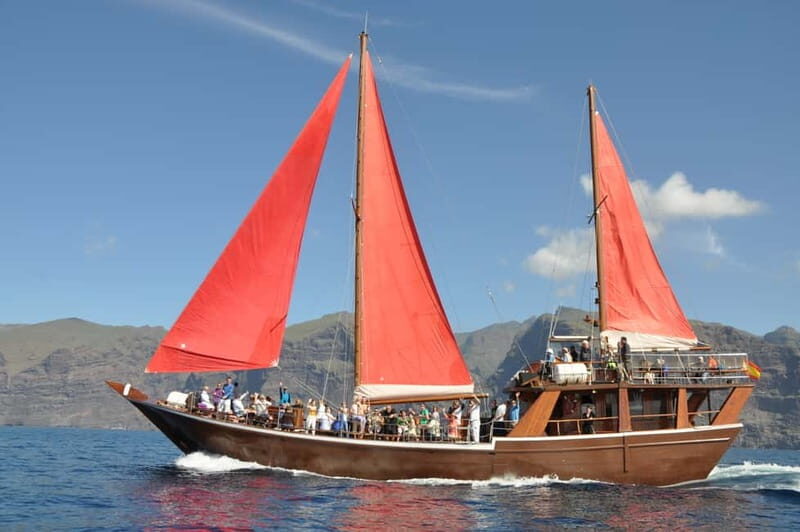 Adeje: Whale Watching Tour to Los Gigantes with lunch & swim - The Boat and Its Atmosphere