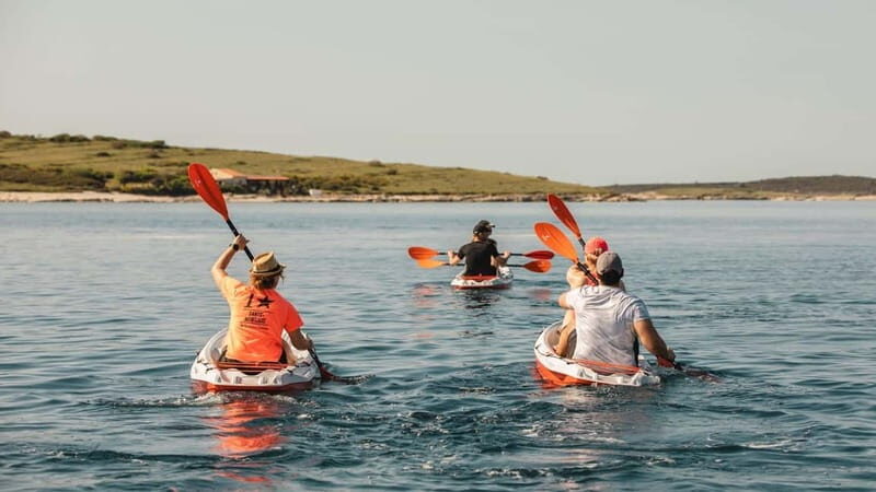 ADVENTURE KAYAK TOUR SEAGULLS ROCKS AND MILITARY ZONE - Detailed Breakdown of the Itinerary