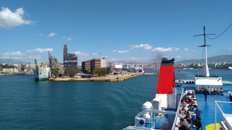 Aegina Island & Temple of Athina Aphaia Private Day Tour - The Itinerary in Detail