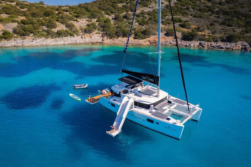 Agios Nikolaos: Sailing Trip Catamaran Lunch and Water Toys - The Itinerary: Scenic Stops with a Twist