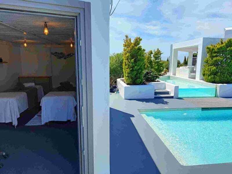 Akrotiri: Bride & Groom Relaxing Ritual w pool wine & fruits - What to Expect During Your Ritual